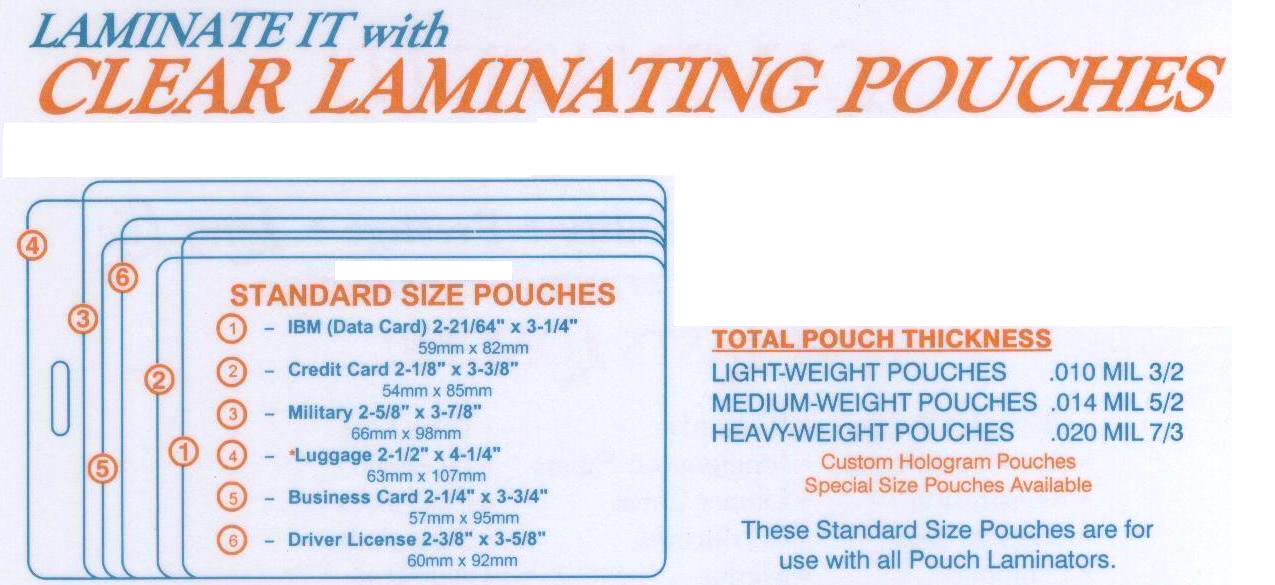 Pouches